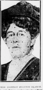 Harriot Stanton Blatch: Why Suffragists Will Parade on Saturday - Women ...